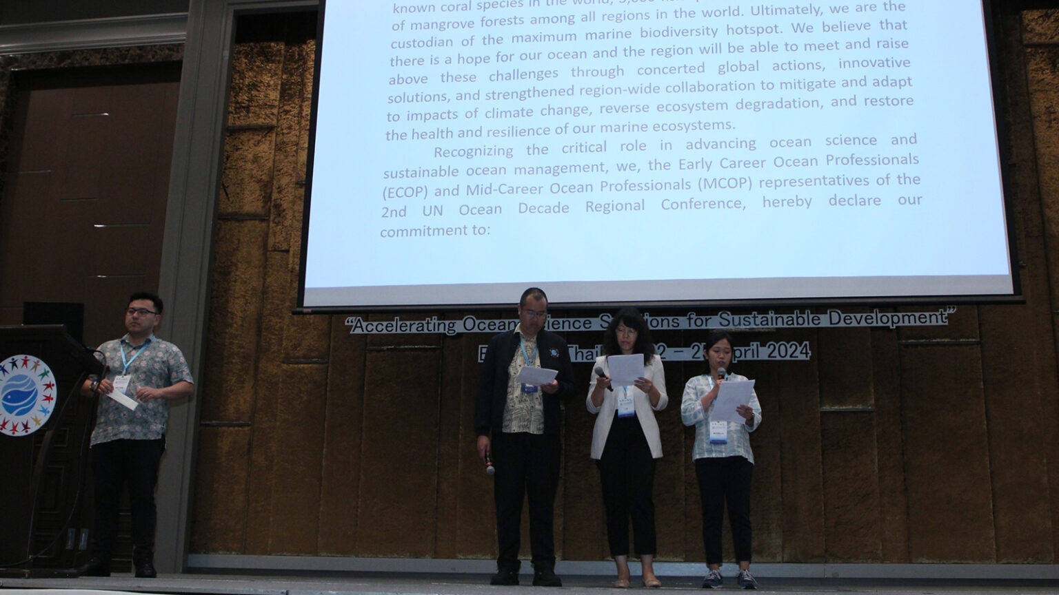 Bangkok Declaration Sets Course for Regional Ocean Action - IOC Sub ...